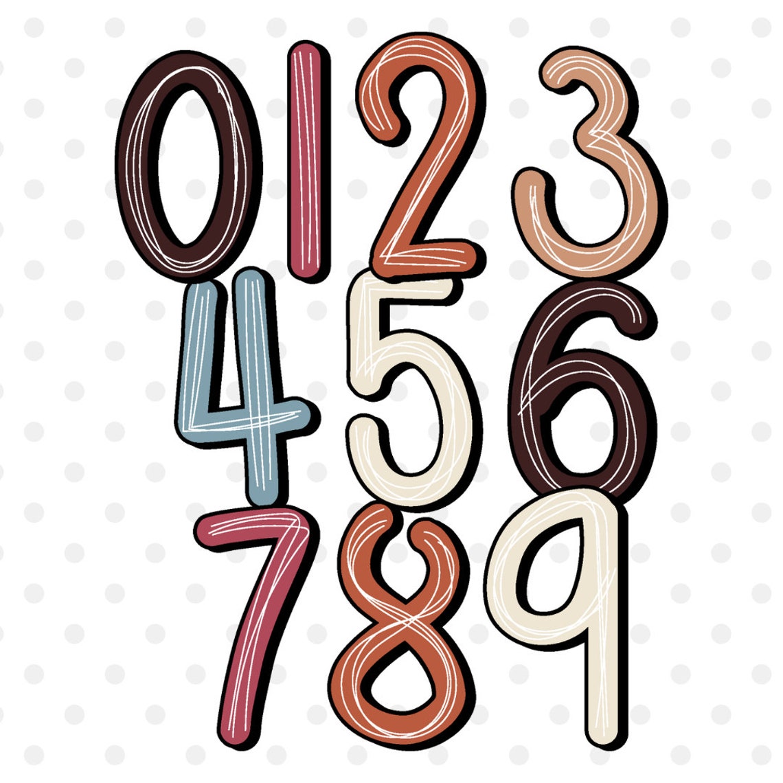 Dalmatian Dots Png Alphabet, Custom PNG, Doodle Dalmatian Dots ...