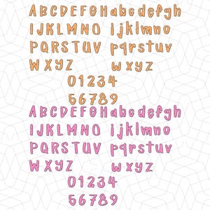 Retro Back to School Boys Alphabet | Doodle Alpha Checkered | First Day ...