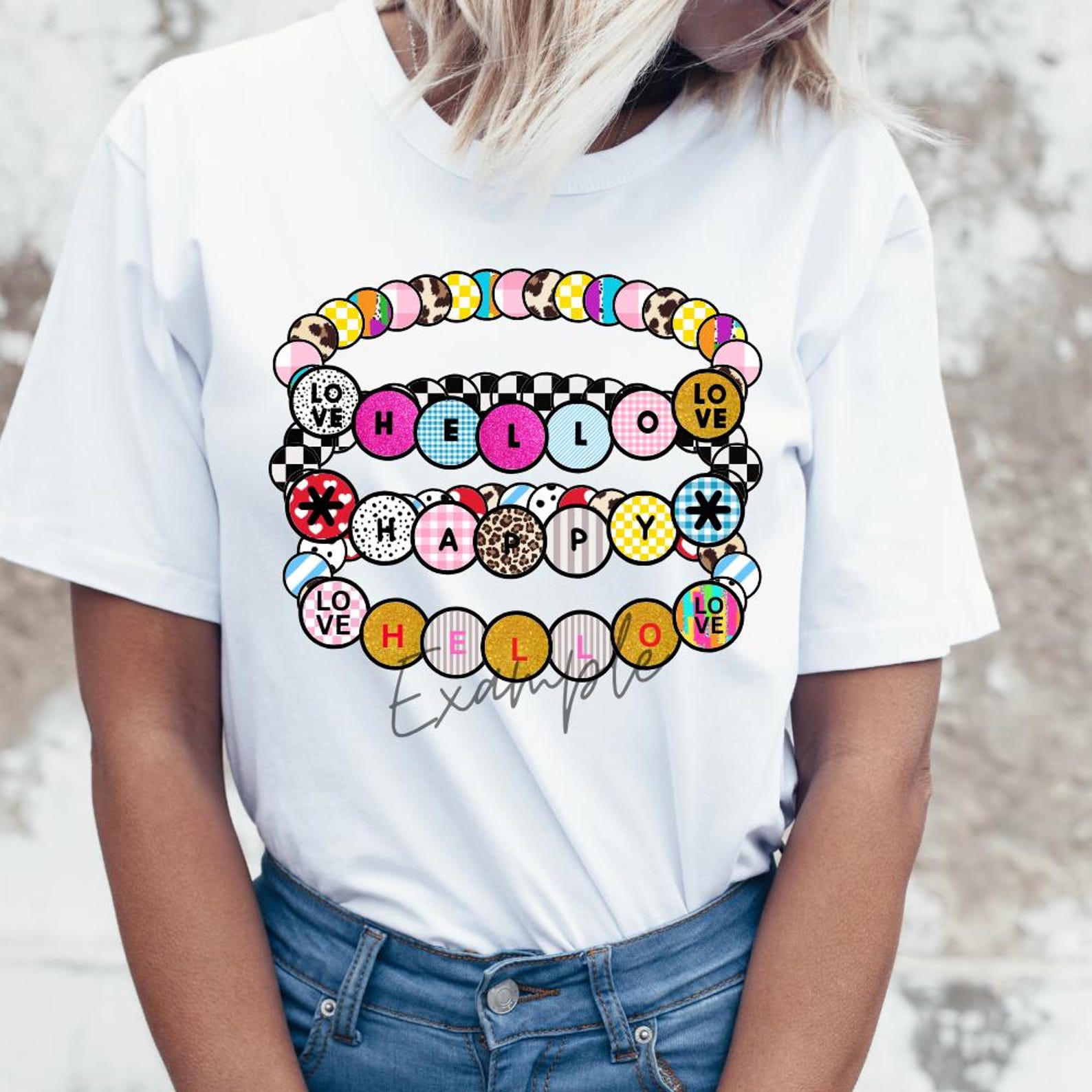 Friendship Bracelet Canva Template | Retro Templates Bundle | Drag and ...