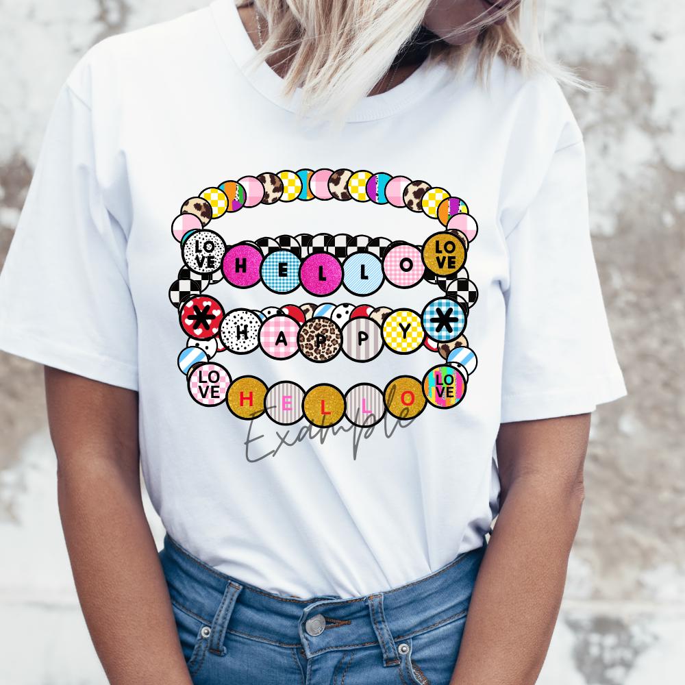 Friendship Bracelet Canva Template | Retro Templates Bundle | Drag and ...