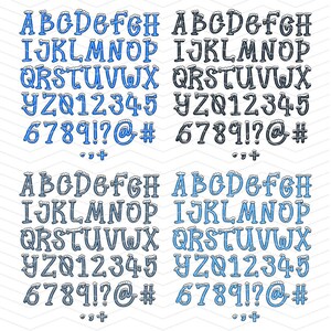 Snow Cap Alphabet Bundle , Winter Alphabet Clipart, Christmas Font Png ...