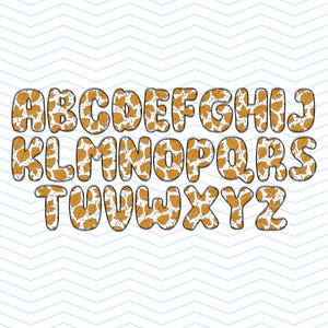 Thanksgiving Doodle Alphabet | Autumn Png Alphabet | Thanksgiving Font ...