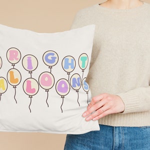 Bright Balloons Font Procreate, Letter Fonts Procreate Designer Fonts ...
