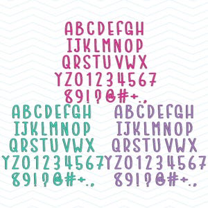 Adorable Back to School Doodle Alphabet With Colorful Background ...