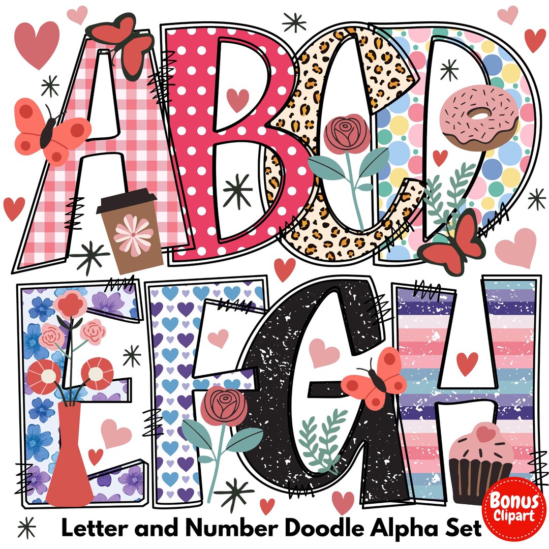 Mother Day Flower Alphabet | Women Day Png Letter | Puffy Alphabet ...