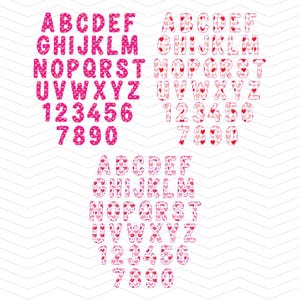Valentine Alphabet PNG | Bulletin Board Valentines | Valentine Letter ...