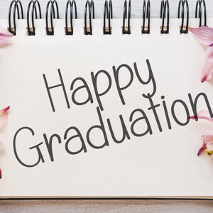 Graduation Font , Procreate Fonts , Graduation Congrats, Cricut Font ...