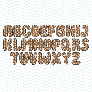 Thanksgiving Doodle Letters | Autumn Png Alphabet | Thanksgiving Font ...