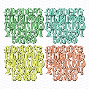 Retro Dot Dalmatian Alphabet With Cute Circle Background Png, Custom ...