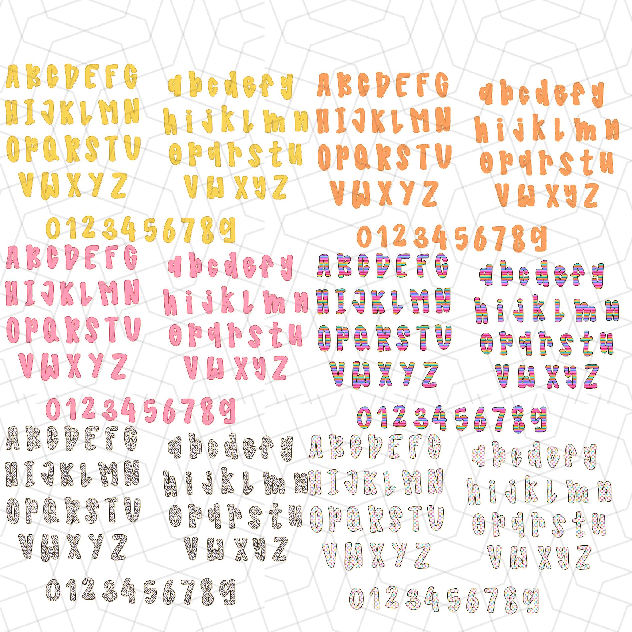 New Funny Alphabet Png | Minimalist PNG Funny | Letter and Number ...