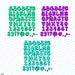 Neon Retro Groovy Classroom Bundle, Teacher Bundle, Classroom Alphabet ...