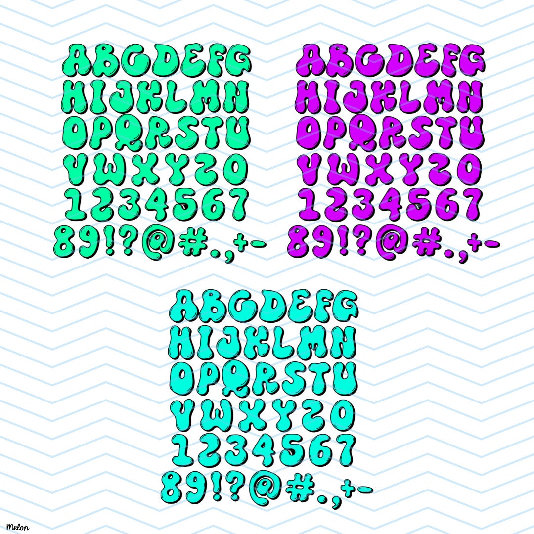 Neon Retro Groovy Classroom Bundle, Teacher Bundle, Classroom Alphabet ...