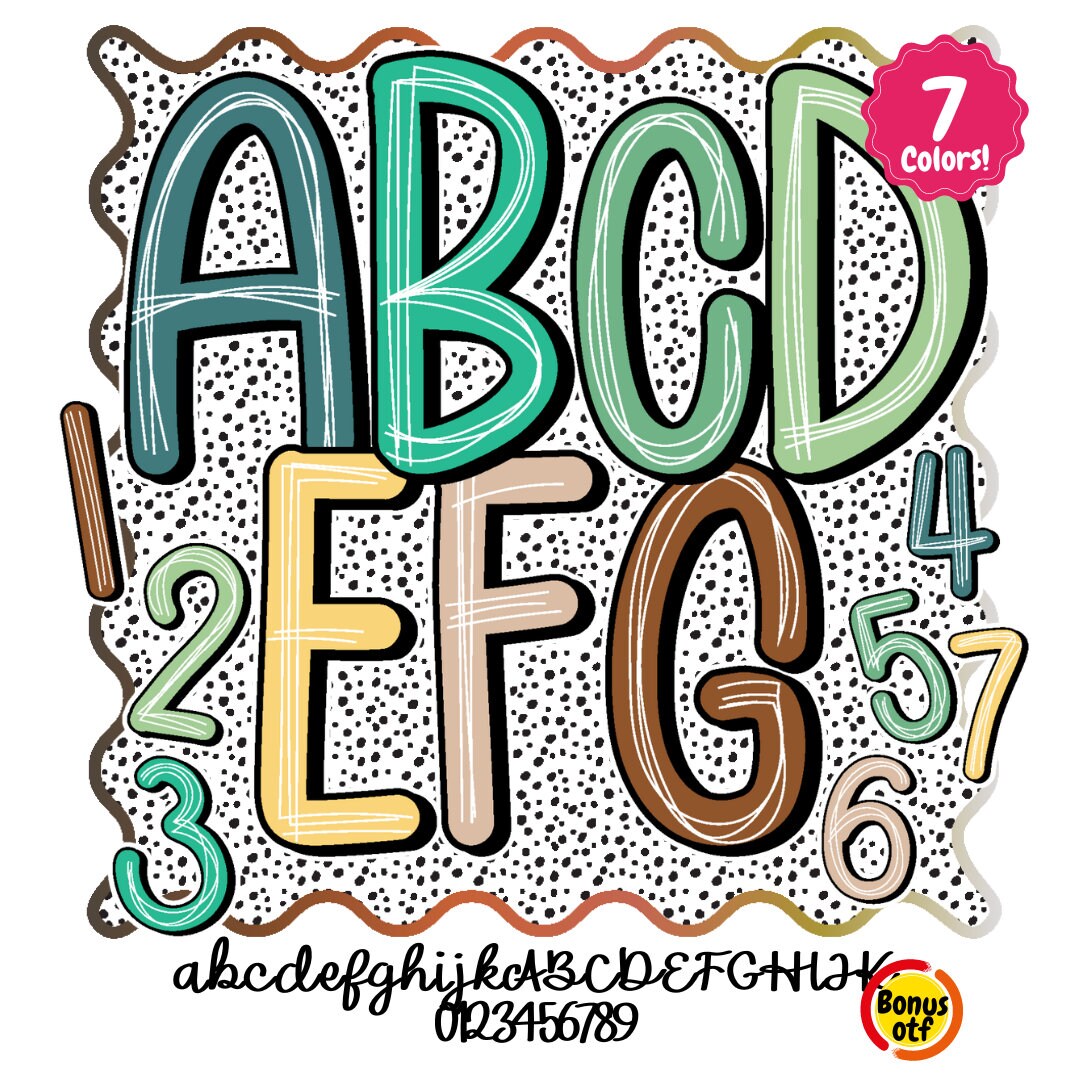 Autumn Letters Dalmation Dot Background Png, Custom Dalmatian Dot, Fall ...