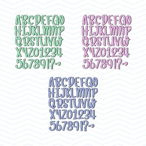 Pastel Scribble Doodle Alphabet Set: Handwritten, Colorful Kindergarten ...