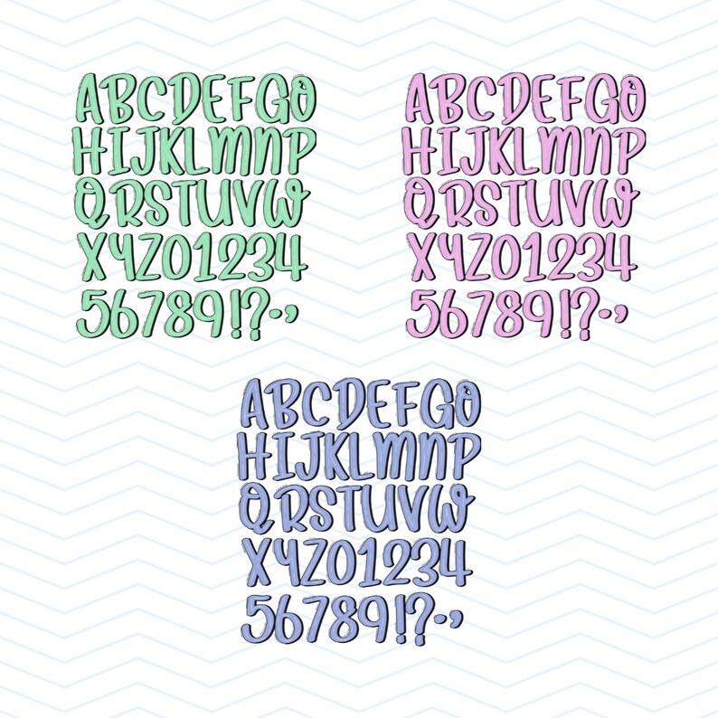 Pastel Scribble Doodle Alphabet Set: Handwritten, Colorful Kindergarten ...