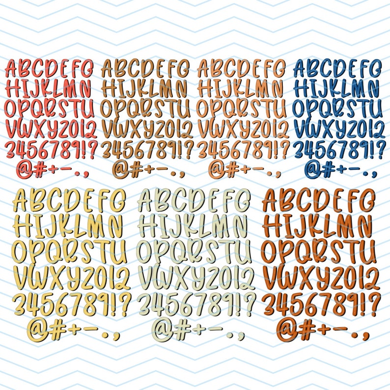 Bright Fall Alphabet Scribble Font Png, Custom Scribble Alphabet Png ...