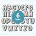 Cute Pastel Back to School Doodle Alphabet With 100 Background : Bright ...
