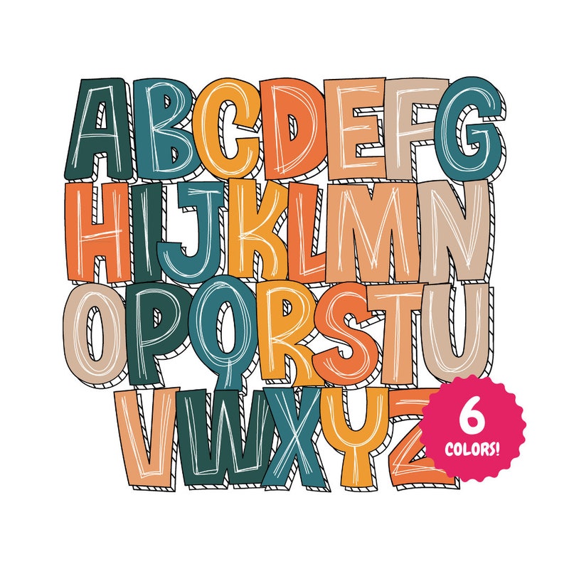 Alphabet Wall Letters - Etsy