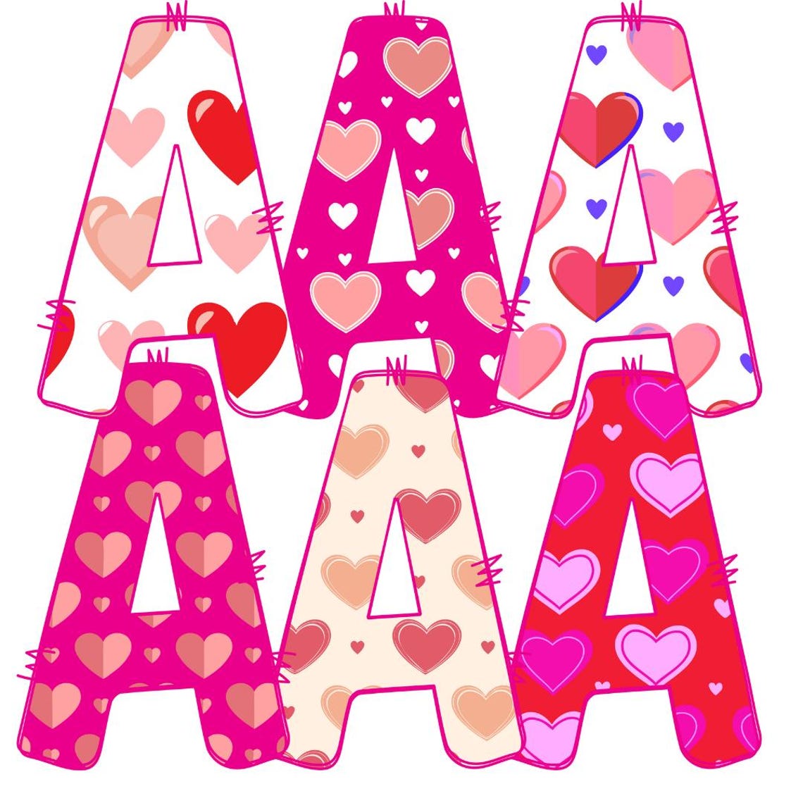 Valentine Alphabet PNG Bulletin Board Valentines Valentine Letter and ...