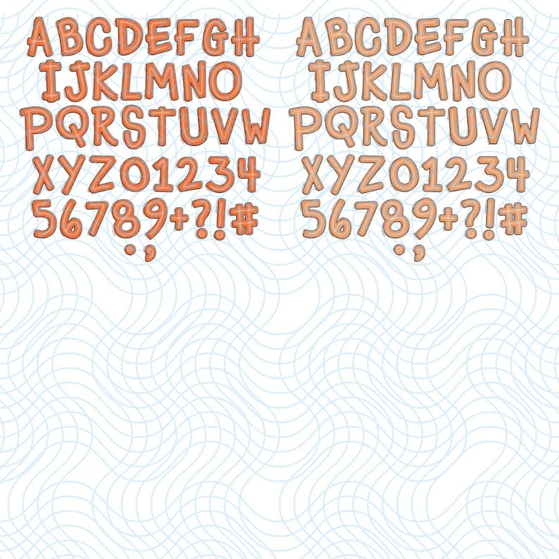 Boho Bulletin Board Doodle Letters: Kindergarten, Teacher, School, Neon ...