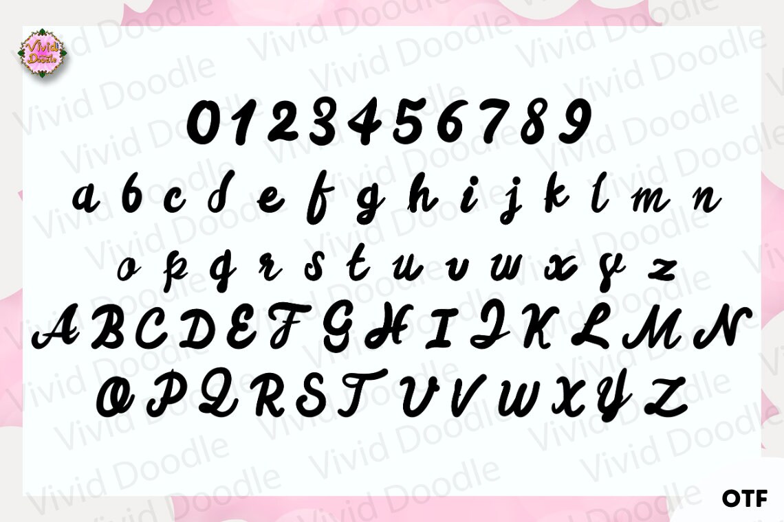Curly Love Font Procreate, Letter Fonts Procreate Designer Fonts ...