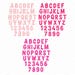 Valentine Alphabet PNG Bulletin Board Valentines Valentine Letter and ...