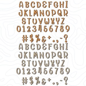 Scribble Autumn Doodle Alphabet Png, Custom Thanksgiving Alphabet Png ...