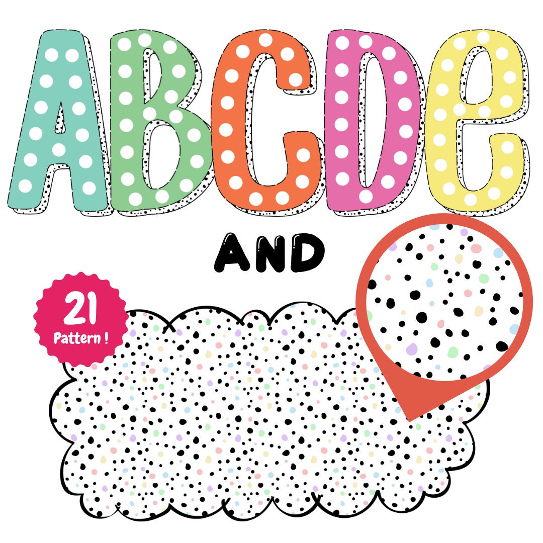 Pastel Dalmatian Dots Background Png, Custom Dalmatian Dot, 21 ...