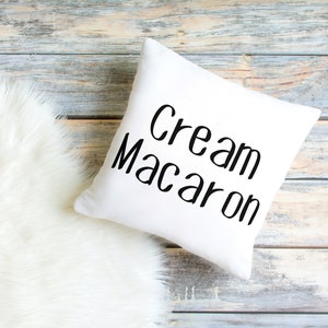 Cream Macaron Font Procreate, Letter Fonts Procreate Designer Fonts ...