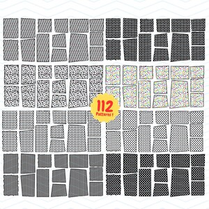 Neon Scribble Doodle Alphabet With Cool Pattern Background : Bright ...