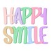 Pastel Dot Doodle Letters Set: Handwritten, Colorful Kindergarten and ...