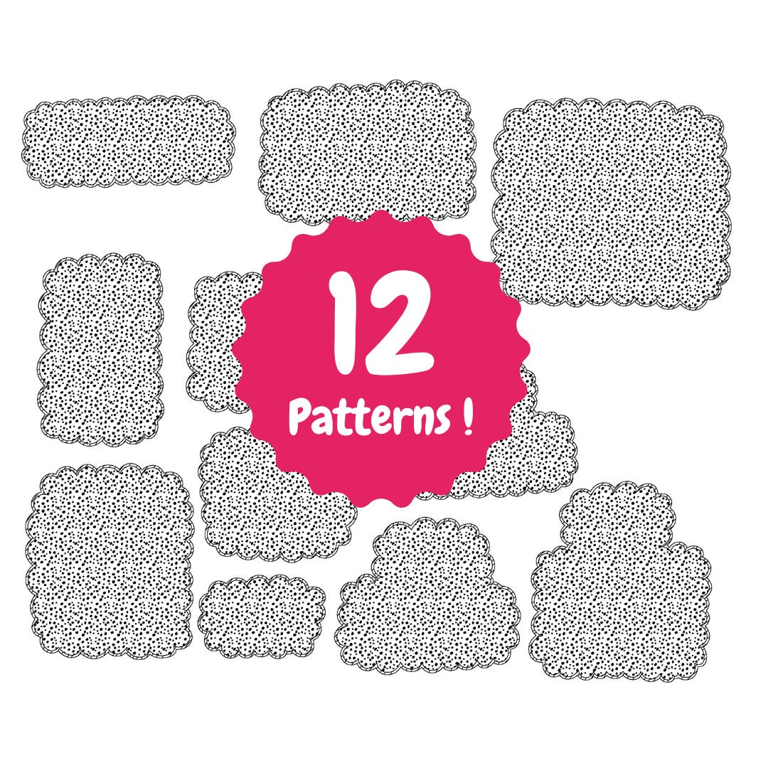 Dot Dalmatian Alphabet and Background Png, Custom Dalmatian Dot, 12 ...