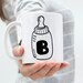 Baby Bottle Font Bubble Font Procreate, Cute Fonts for Cricut, Font ...