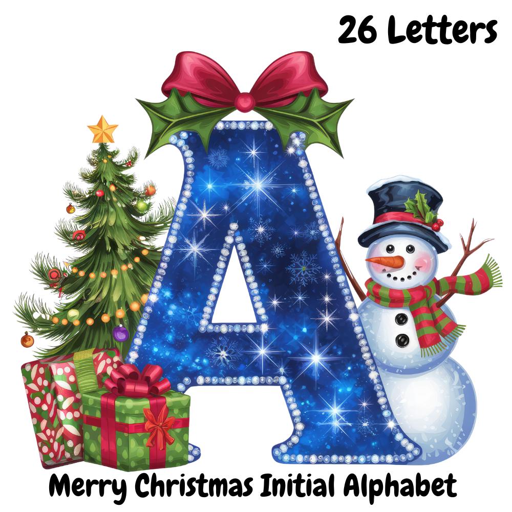 Snowman Alphabet Watercolor | Snowman Alphabet Letters | Christmas ...