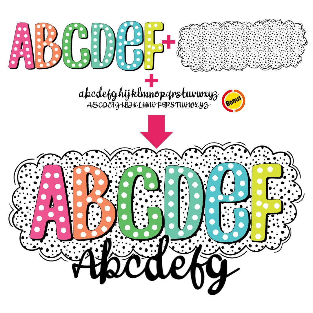 Bright Doodle Dalmatian Dot With Background Png, Custom Dalmatian Dot ...