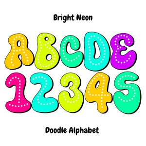 Bright Neon Letters Png, Polka Dot Alphabet Png, Marquee Letters Png ...
