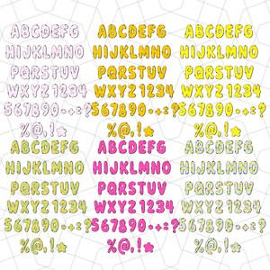 Coquette Summer Alphabet PNG | Girly Lemon Letter | Summer Doodle Alpha ...