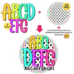 Neon Alphabet Png With Cute Circle Background Png, Custom Custom Text ...