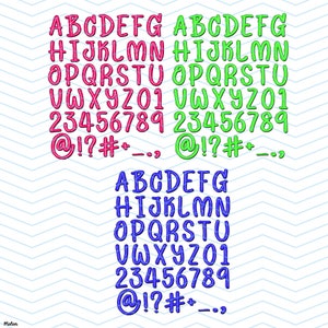 Neon Scribble Alphabet Png , Alpha Sets Bundle, Doodle Dot Font, Trendy ...