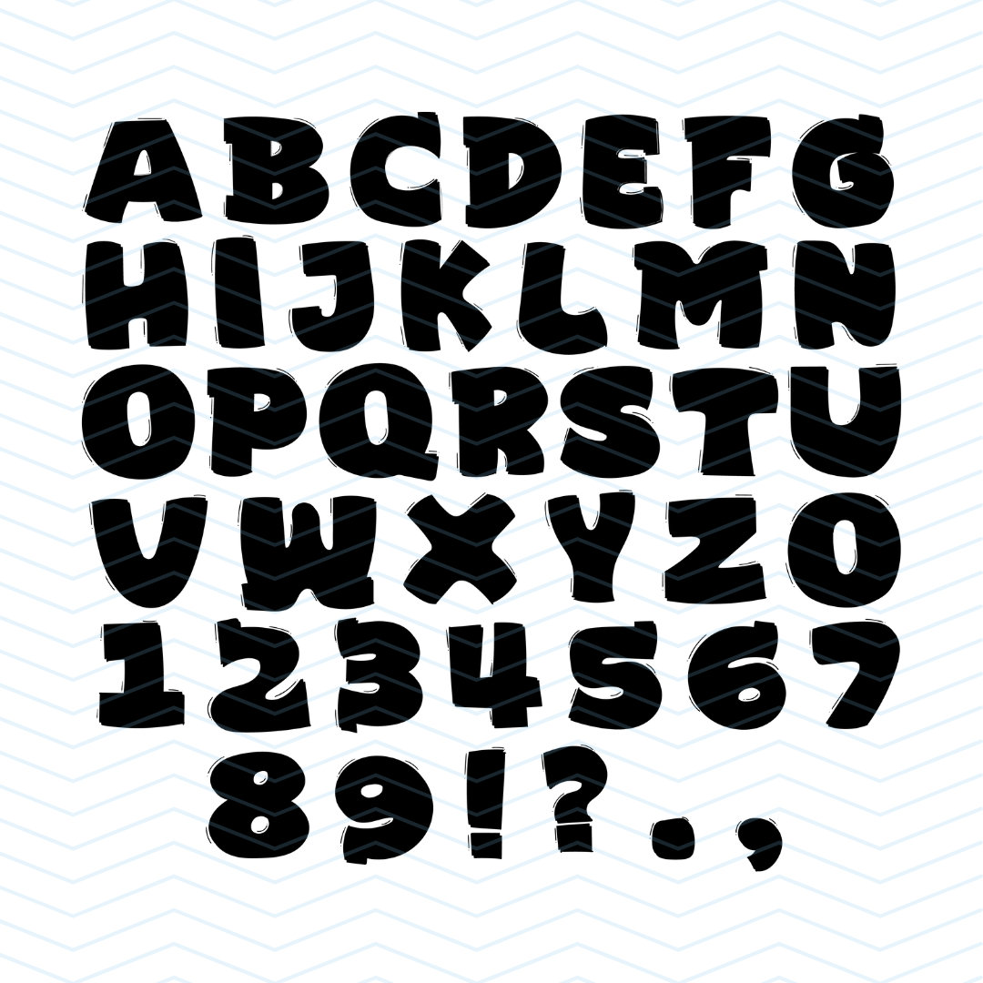 Colorful Alphabet Png, Retro Letters Png, Bright Neon Color Palette ...