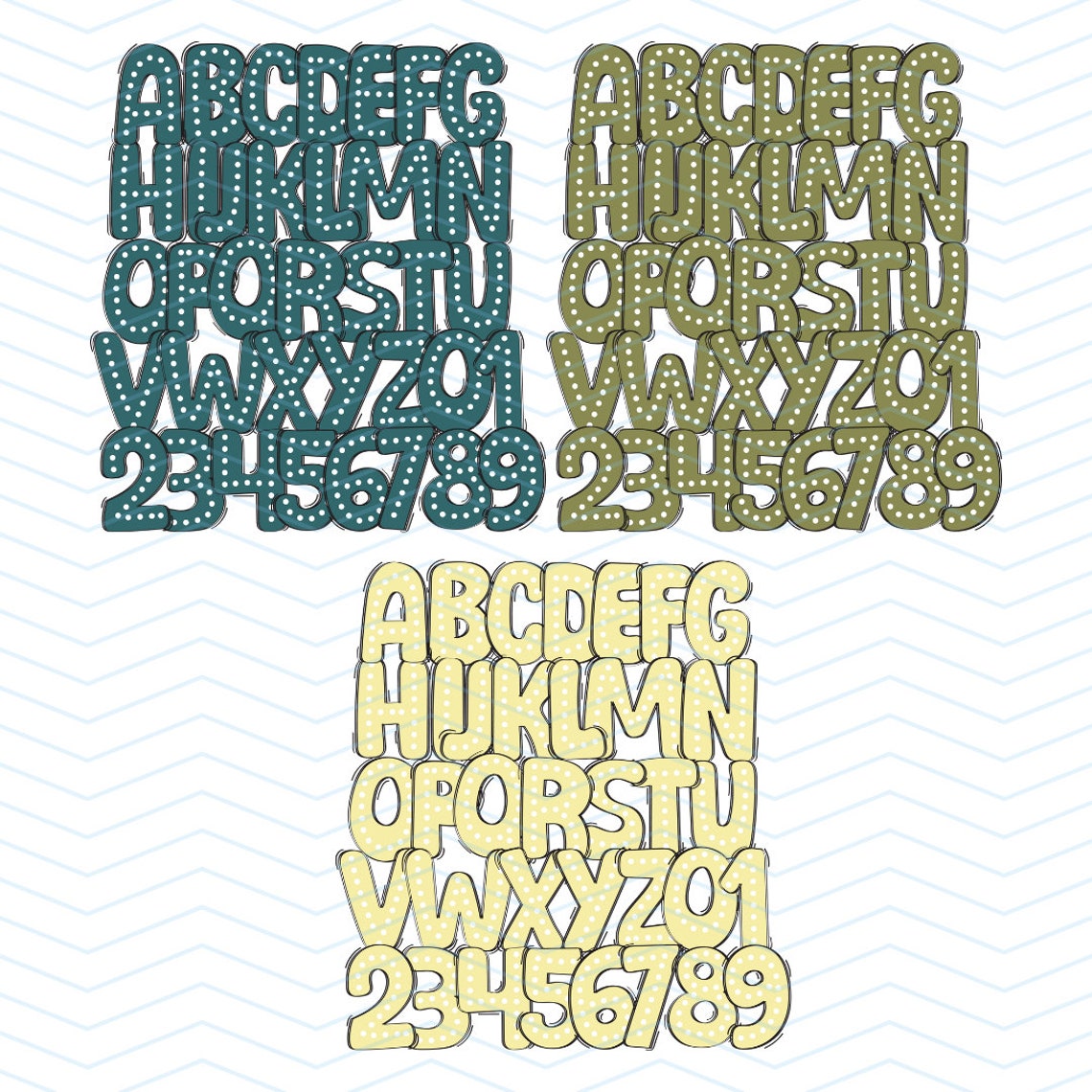 Bubble Autumn Alphabet Dalmation Dot With Background, Custom Dalmatian ...