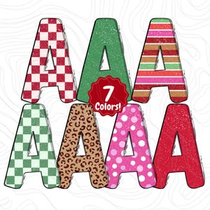 Christmas Doodle Letters Png | Christmas Doodle Letters | Alphabet ...