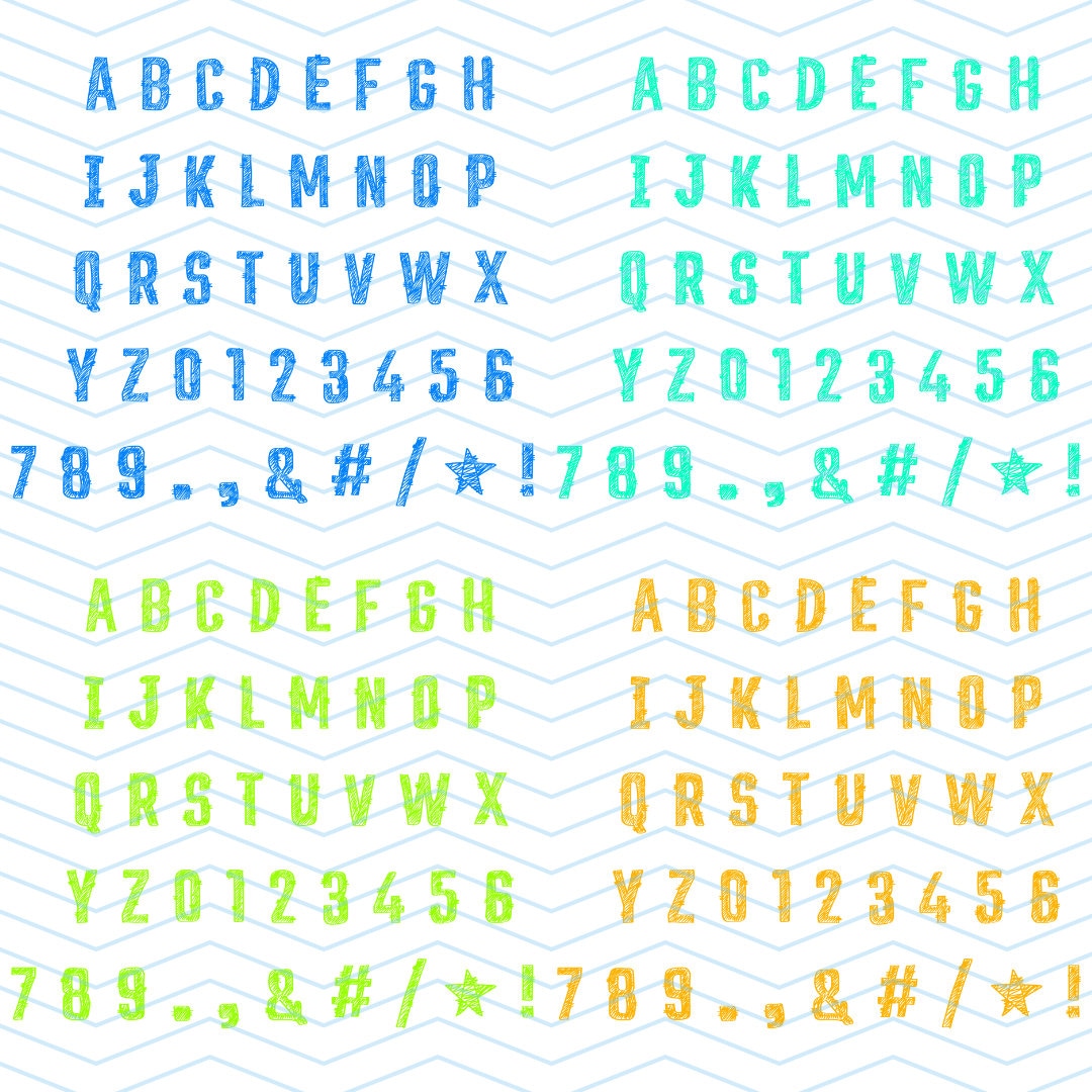 Neon Scribble Lines Png, School Color Palette, Doodle Alpha, Retro ...