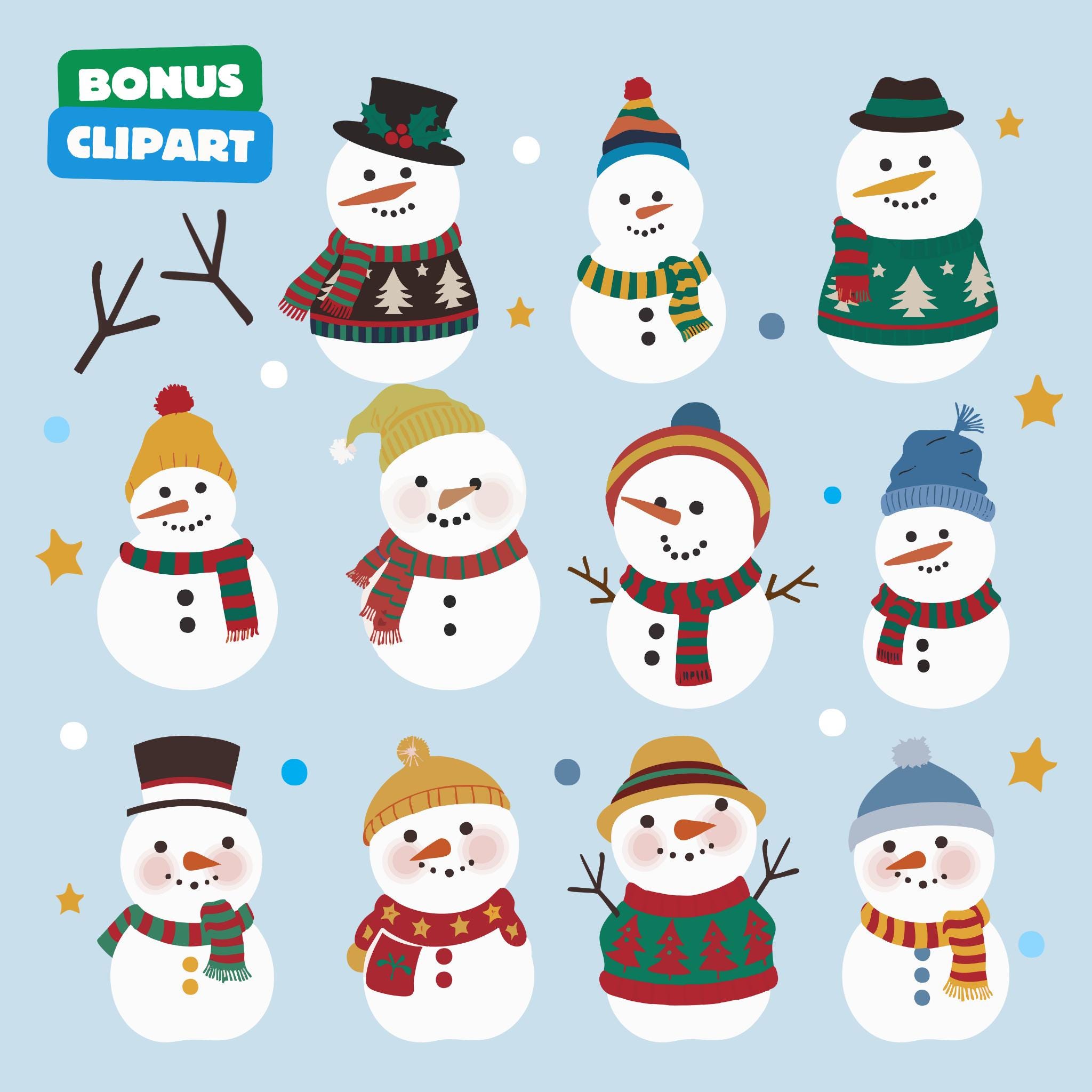 Snowman Alphabet Png, Snow Alphabet Bundle , Winter Alphabet Clipart ...