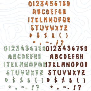 Scribble Autumn Doodle Alphabet PNG | Custom Thanksgiving Alphabet ...