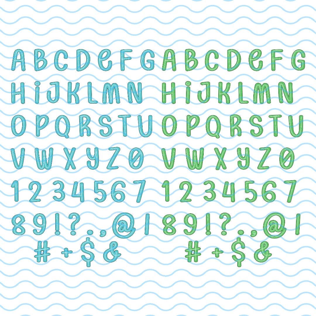 Neon Doodle Letters PNG: Grunge, Distressed, Hand-drawn Alphabet ...