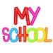 Bulletin Board Letters Printable, Teacher, School, Neon Alphabet ...