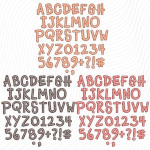 Winter Dotted Doodle Xmas Letters Png, Christmas Doodle Letters ...