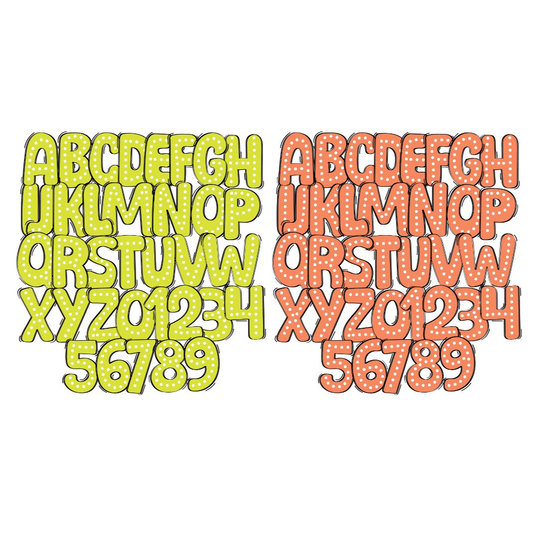 Dot Dalmatian Alphabet With Checkered Background Png, Custom Dalmatian ...