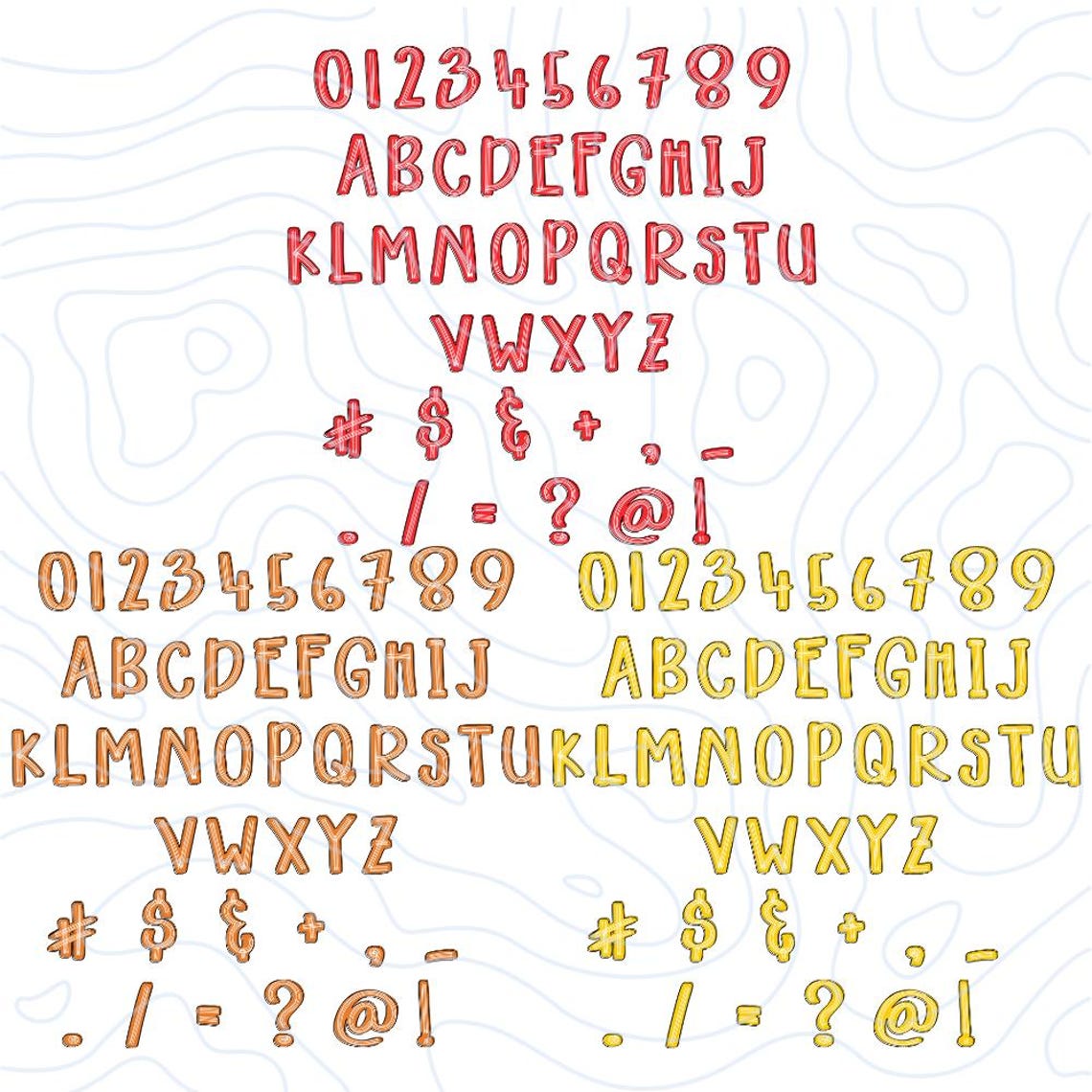 Neon Alphabet Png | Alpha Sets Bundle |scribble Alphabet Png | Doodle ...